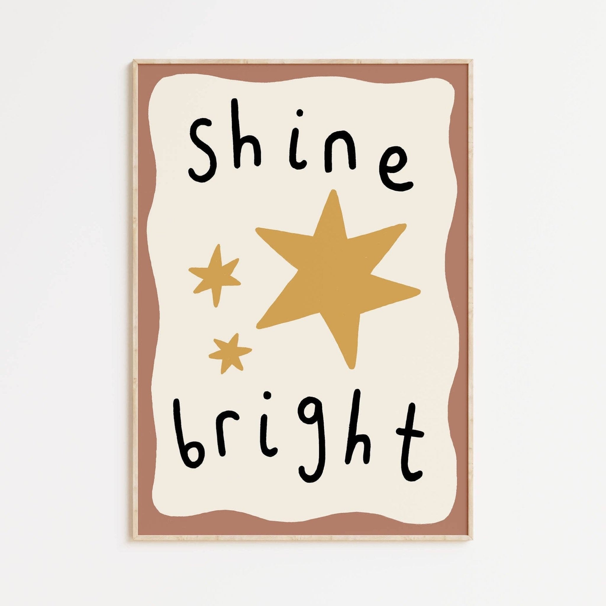 A4 Print - Shine Bright – Wee Bambino